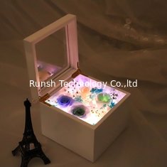 Rose gift New Arrival DIY Preserved Rose Music Box Valanrines day Mothers Day Immortal Roses Led Light Gift Box supplier