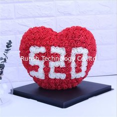 2020 New Product 35cm PE Rose Flower Letter For Wedding Decoration A-Z Rose Letter supplier