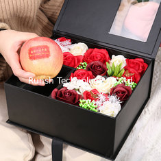 Christmas Gift Soap Rose Artificial Flower Gift Box For Family rose love forever supplier