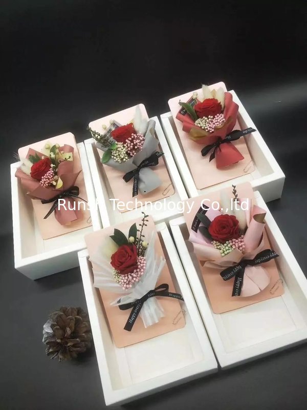 Luxury Preserved Flower Teacher's Day Preserved Flower Bouquets That Last A Year supplier